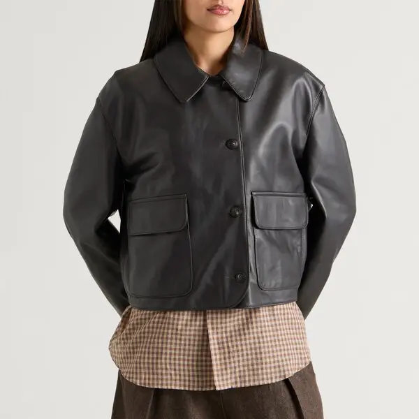 You Must Create Edge Leather Jacket