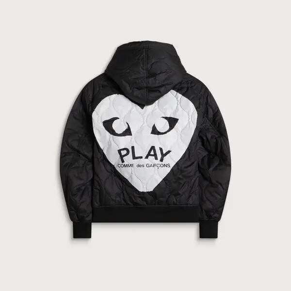 Play Comme Des Garcon Heart Hoodie