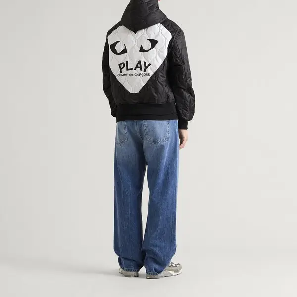Play Comme Des Garcon Heart Hoodie