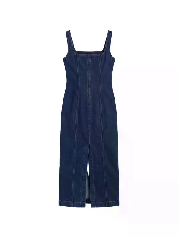 REFORMATION Gladys Denim Midi Dress