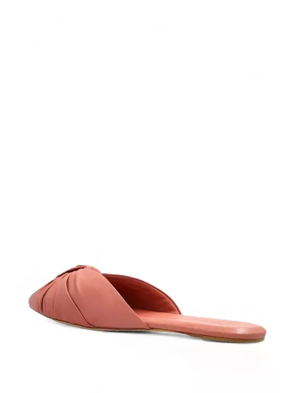 Chloé Suzie Leather Flat Sandals
