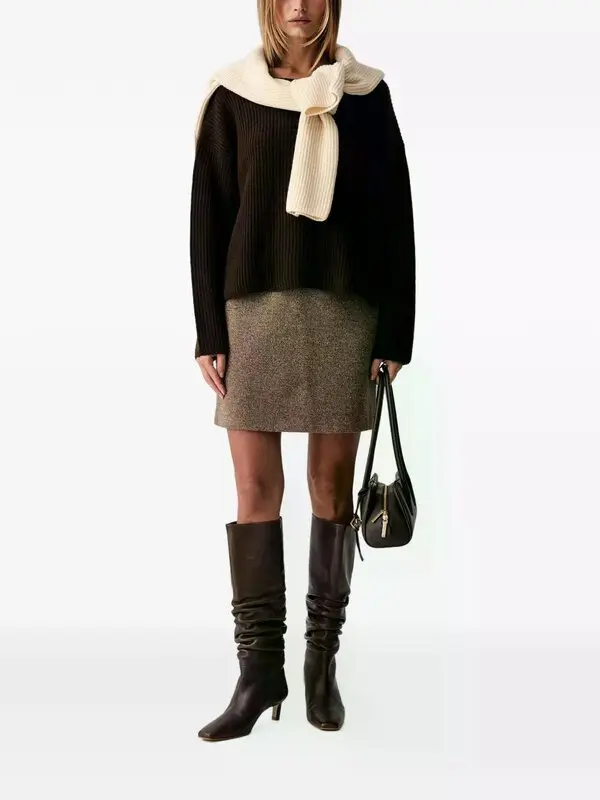 Marc O'polo Tweed A-line Mini Skirt
