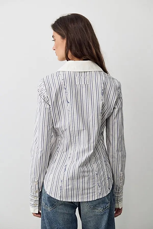 Free People We The Free Bittersweet Button Down Top