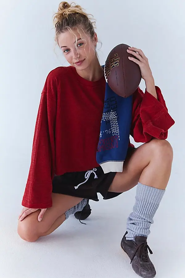 Free People Slub Zero Layer - Candy Apple
