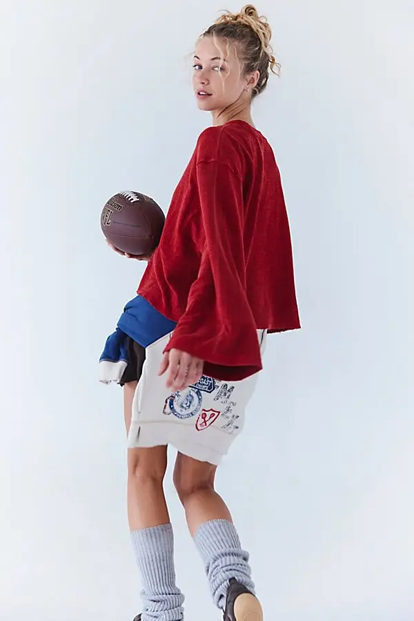 Free People Slub Zero Layer - Candy Apple