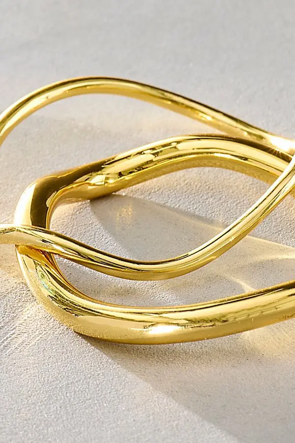 ANITA BERISHA It Comes In Waves Bangle Set