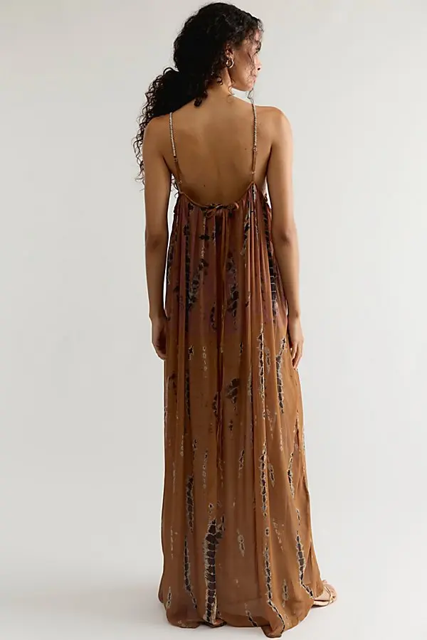 MES DEMOISELLES Noctiluca Maxi Dress