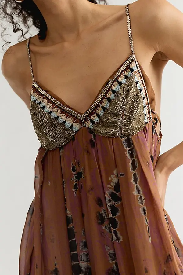 MES DEMOISELLES Noctiluca Maxi Dress