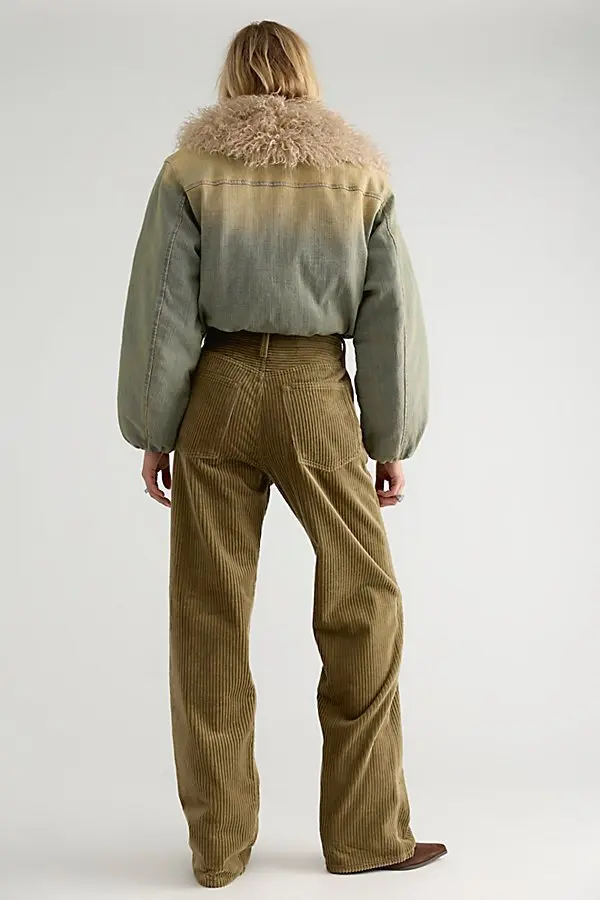 AGOLDE Vintage Loose Corduroy Jeans - Bronze