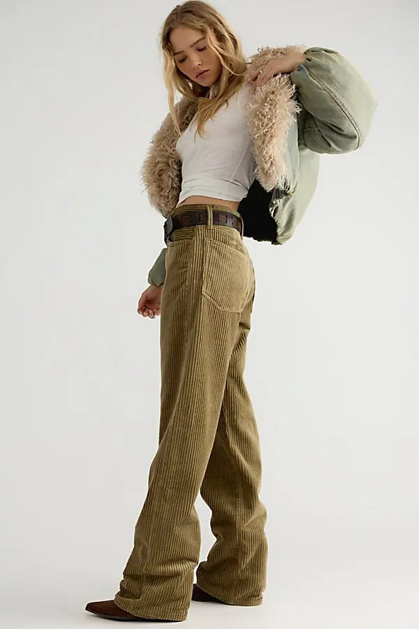 AGOLDE Vintage Loose Corduroy Jeans - Bronze