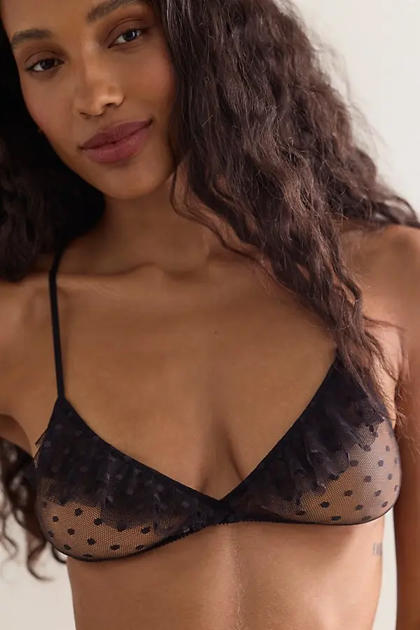 Only Hearts Coucou Lola Bunny Bralette - Black