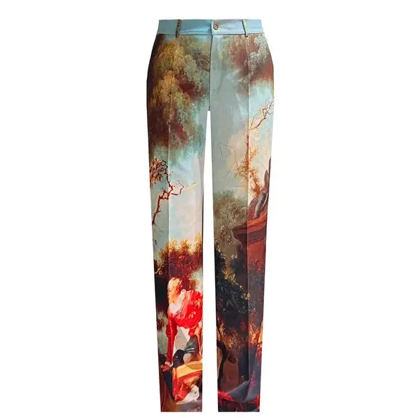 MAXJENNY Classic Suit Pants Garden Royal