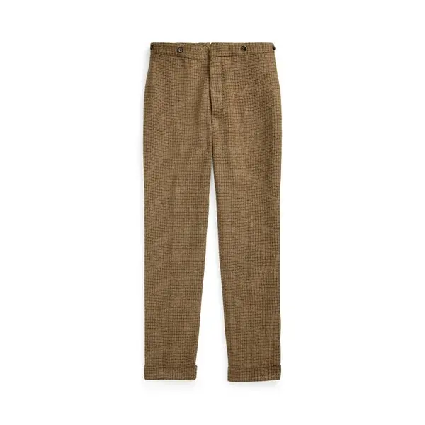 Ralph Lauren Slim Fit Checked Wool Suit Trouser
