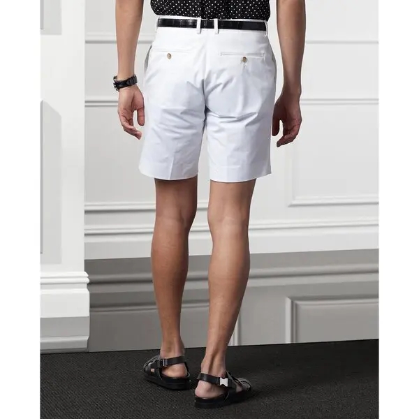 Ralph Lauren Straight Fit Stretch Chino Short - Optic White