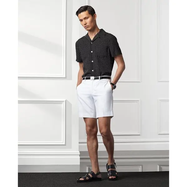 Ralph Lauren Straight Fit Stretch Chino Short - Optic White