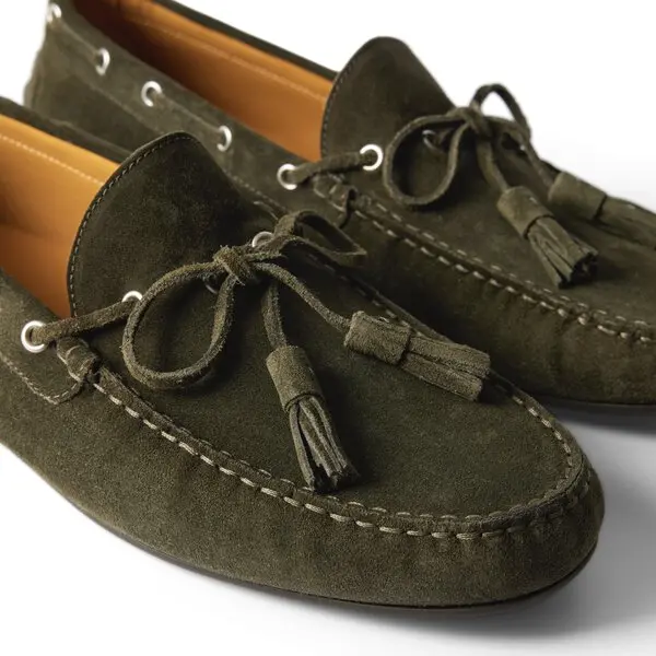 Ralph Lauren Harold Tassel Calf-suede Driver