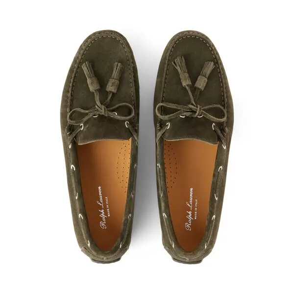 Ralph Lauren Harold Tassel Calf-suede Driver