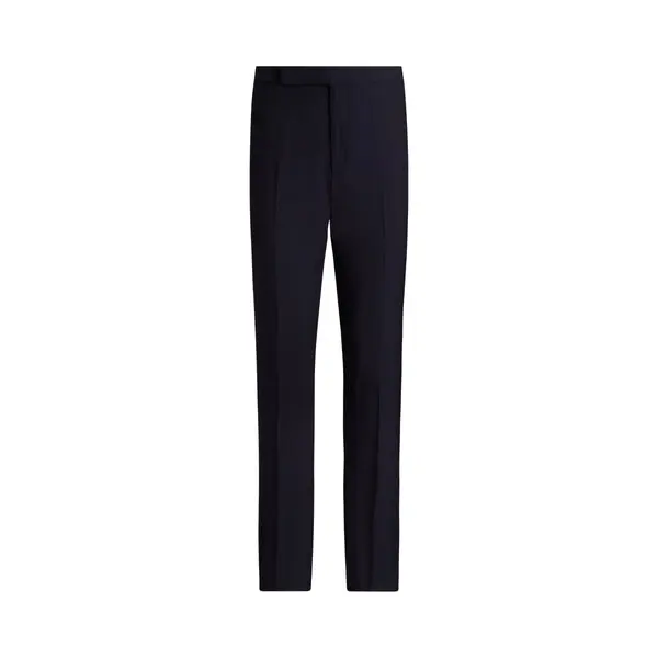 Ralph Lauren Gregory Hand-tailored Wool Suit Trouser - Navy