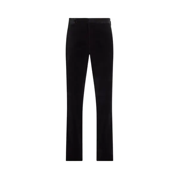 Ralph Lauren Gregory Hand-tailored Velvet Trouser