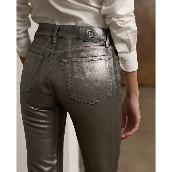Ralph Lauren Foiled 750 Straight Ankle Jean