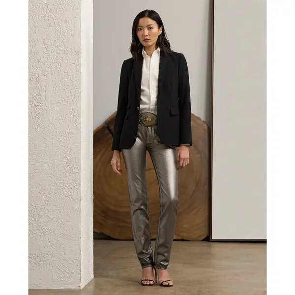Ralph Lauren Foiled 750 Straight Ankle Jean