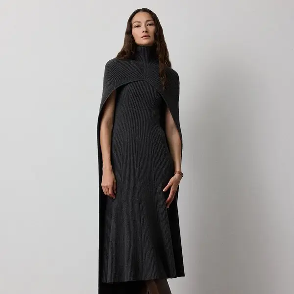 Ralph Lauren Cashmere-blend Turtleneck Sweater Cape