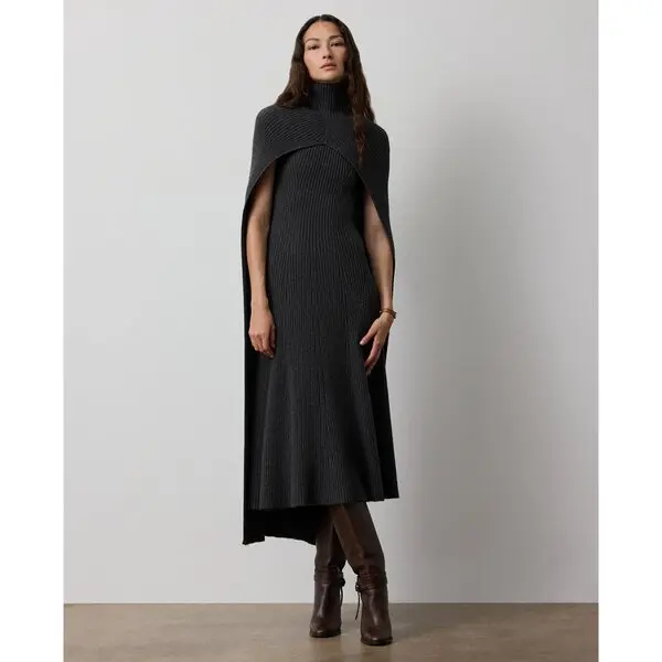 Ralph Lauren Cashmere-blend Turtleneck Sweater Cape