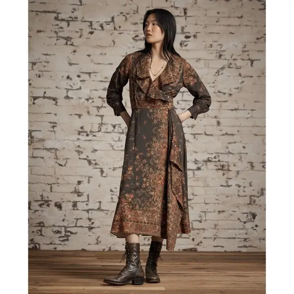 Ralph Lauren Paisley-print Wrap Dress