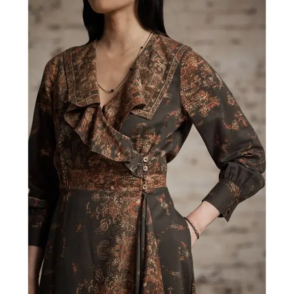 Ralph Lauren Paisley-print Wrap Dress