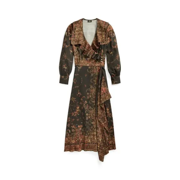 Ralph Lauren Paisley-print Wrap Dress