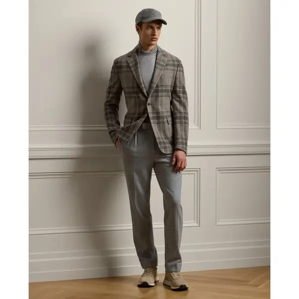 Ralph Lauren Hand-tailored Jersey Suit Trouser