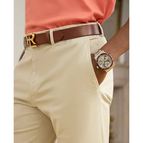 Ralph Lauren Slim Fit Stretch Chino Trouser - Classic Stone