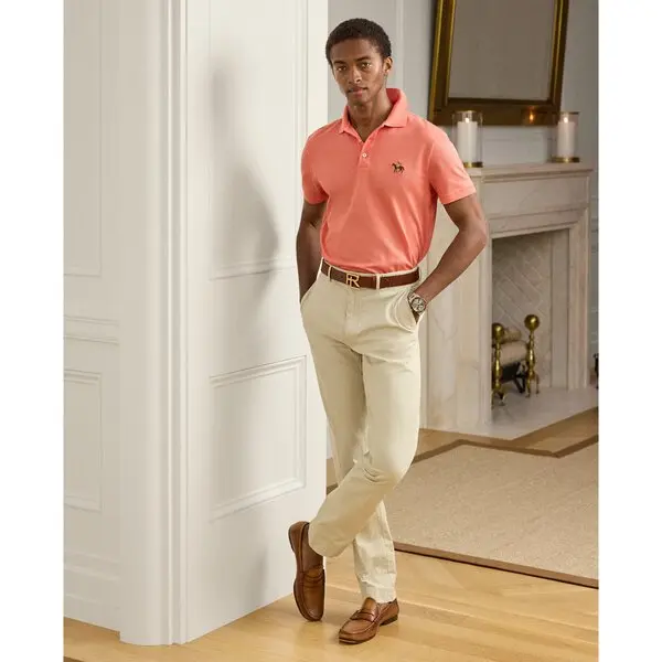 Ralph Lauren Slim Fit Stretch Chino Trouser - Classic Stone