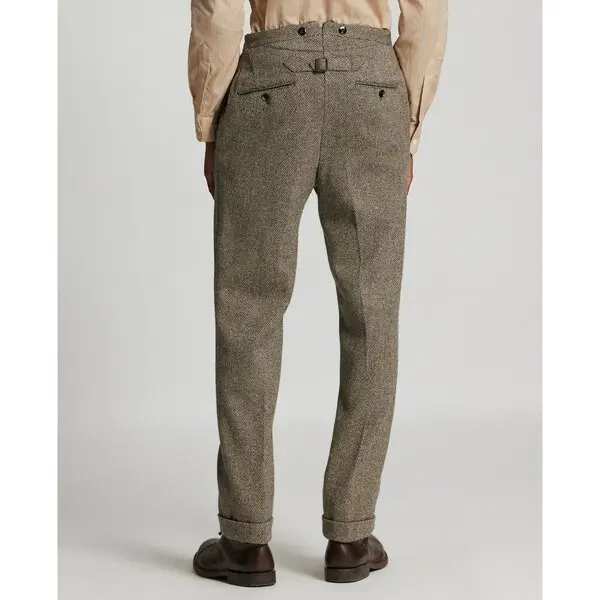 Ralph Lauren Slim Fit Wool Dobby Suit Trouser