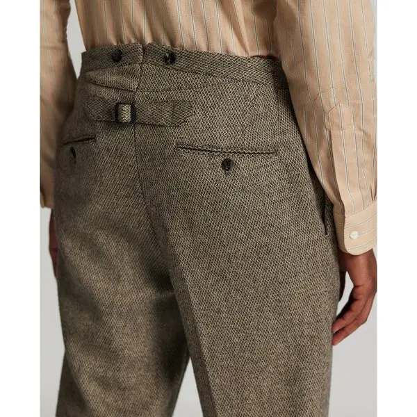 Ralph Lauren Slim Fit Wool Dobby Suit Trouser