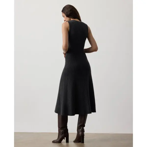Ralph Lauren Cashmere-blend Sweater Day Dress