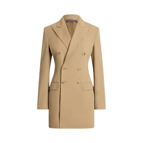 Ralph Lauren Camden Wool Gabardine Day Dress