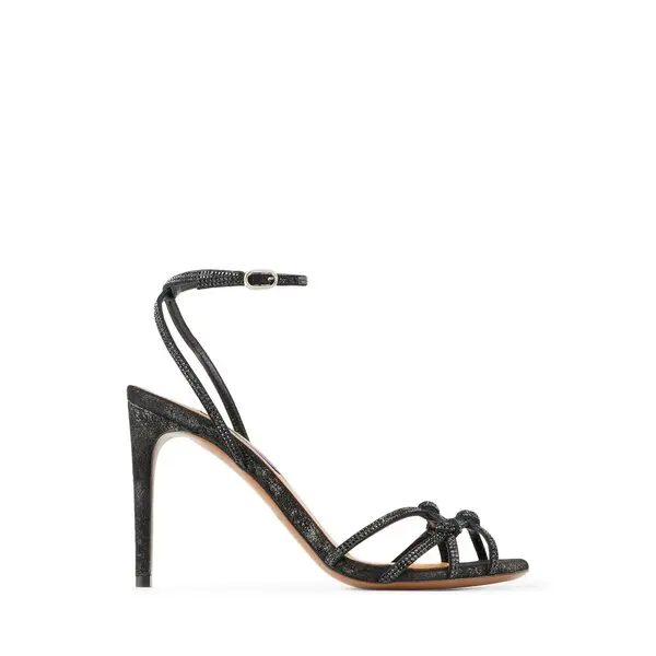 Ralph Lauren Kiera 95 Mm Embellished Metallic Sandal