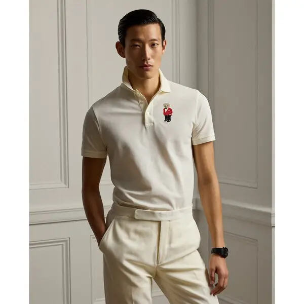 Ralph Lauren Lunar New Year Polo Bear Polo Shirt - Classic Cream