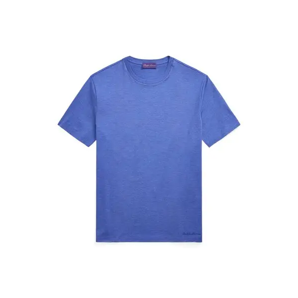 Ralph Lauren Lisle Crewneck T-shirt - Periwinkle Melange