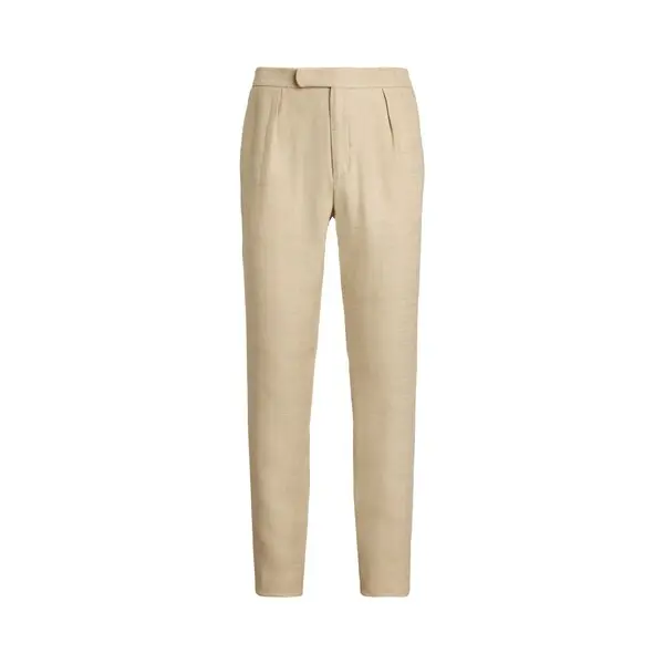 Ralph Lauren Textured Linen-blend Trouser