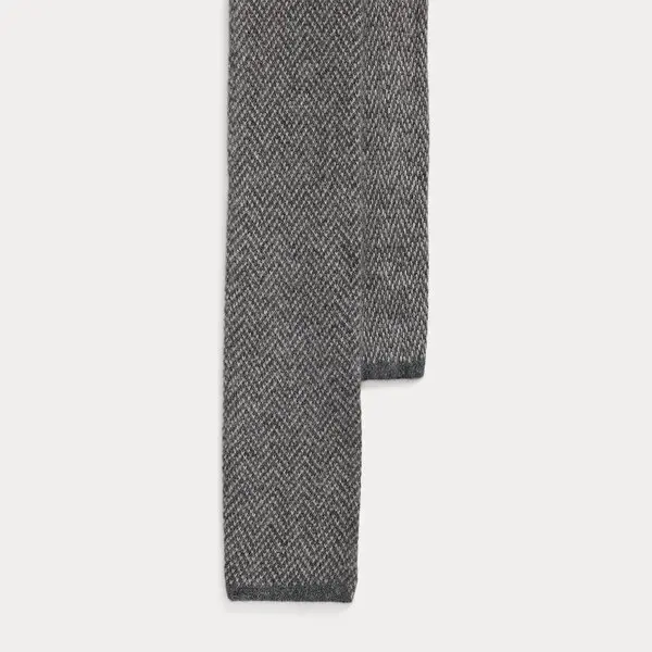 Ralph Lauren Herringbone-knit Cashmere Tie