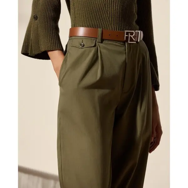 Ralph Lauren Gordon Cotton Gabardine Pant - Moss