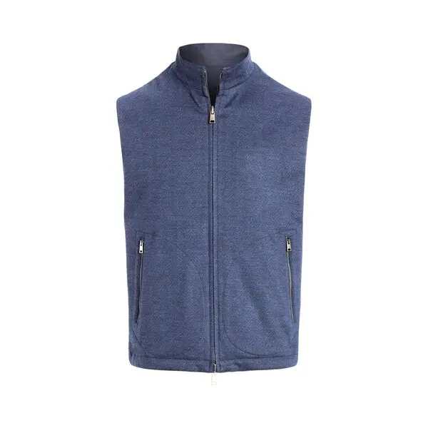 Ralph Lauren Reversible Houndstooth Hybrid Vest