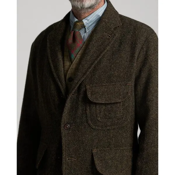 Ralph Lauren Unconstructed Wool Twill Sport Coat