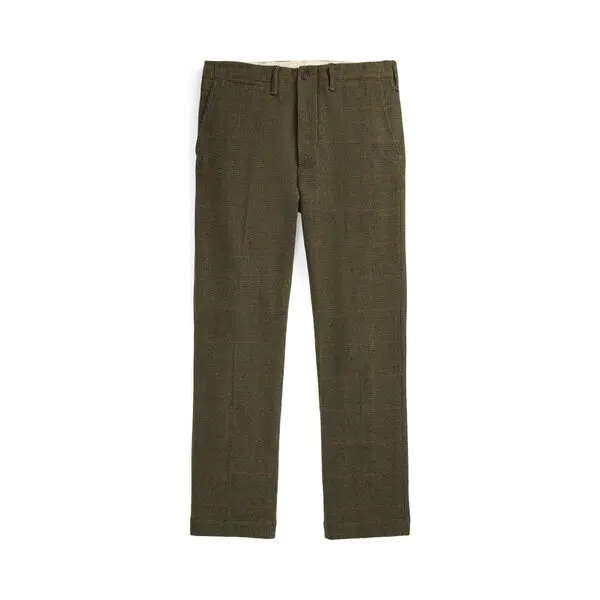 Ralph Lauren Windowpane Wool Tweed Officer’s Pant