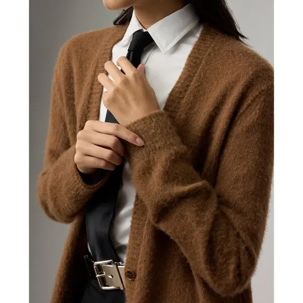 Ralph Lauren Cashmere-alpaca Long Cardigan