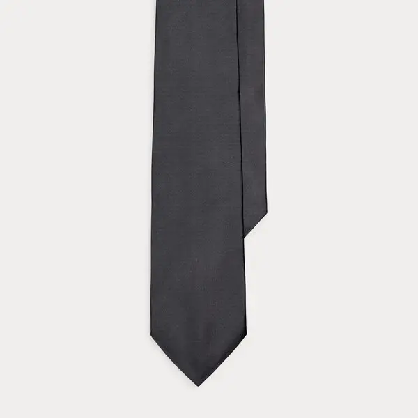 Ralph Lauren Peau De Soie Tie - Grey