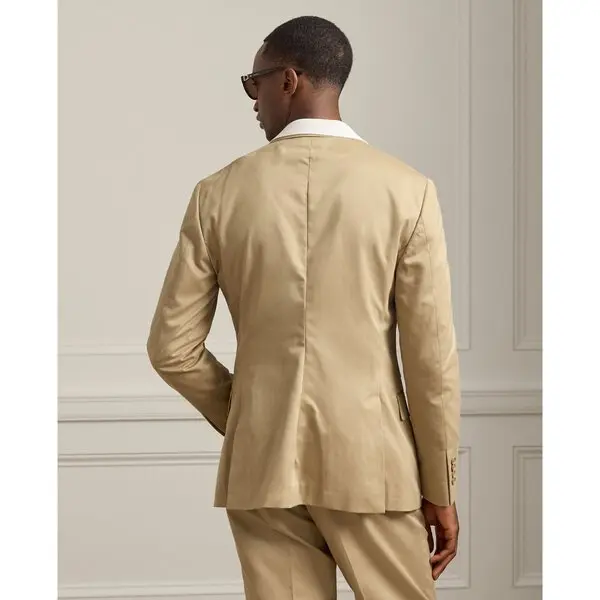 Ralph Lauren Kent Hand-tailored Sateen Suit Jacket