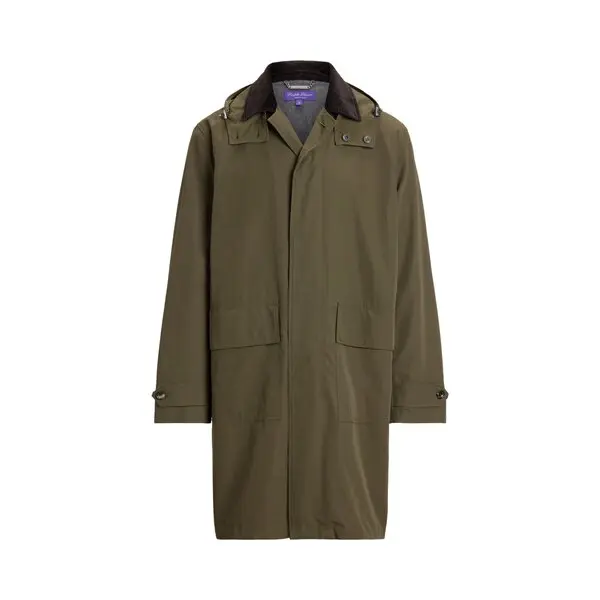 Ralph Lauren Olson Twill Hooded Coat